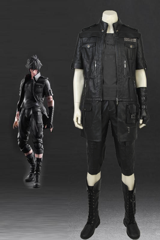 Final Fantasy XV Noctis Lucis Caelum Cosplay Costume With Boots ...