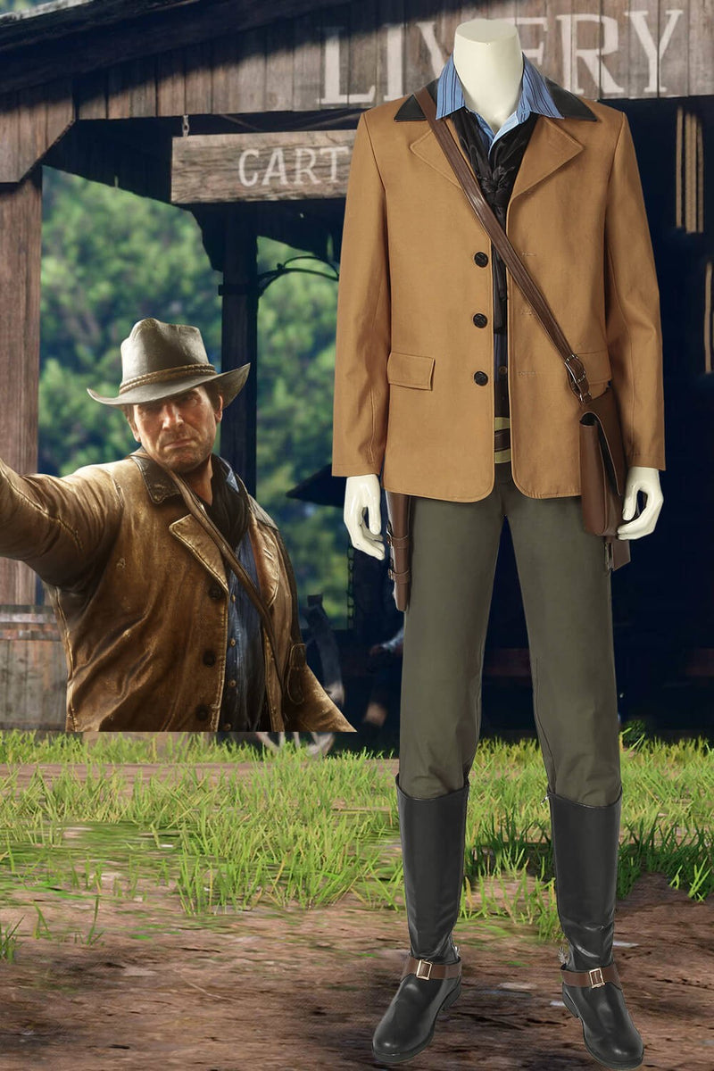 Red Dead Redemption 2 Arthur Morgan Cosplay Costume – AAACosplay